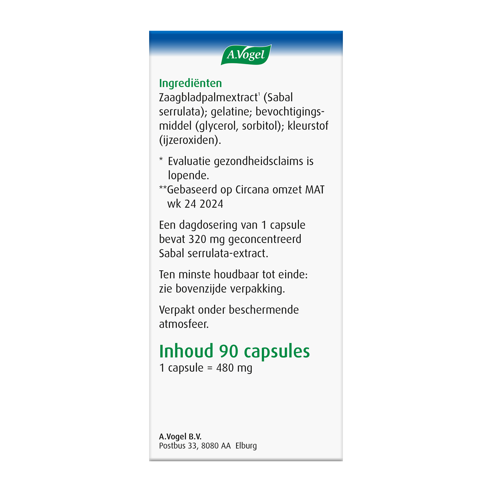 A.Vogel Prostaforce capsules | 30 en 90 stuks | avogel.nl