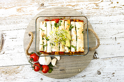 Vegetarische groente-enchiladas | A.Vogel recept